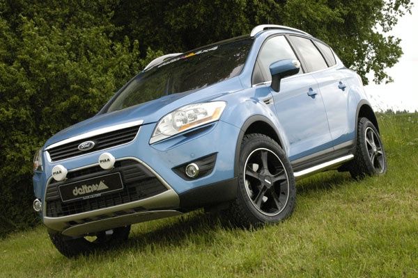Ford Kuga, mai off-road prin Delta 4x4 - AutoMarket