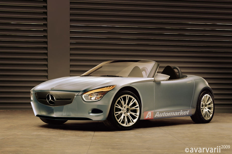 EXCLUSIV: Mercedes SLA - prima imagine digitala - AutoMarket