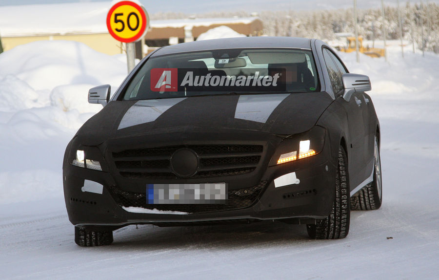FOTO EXCLUSIV*: Mercedes testeaza noul CLS - AutoMarket
