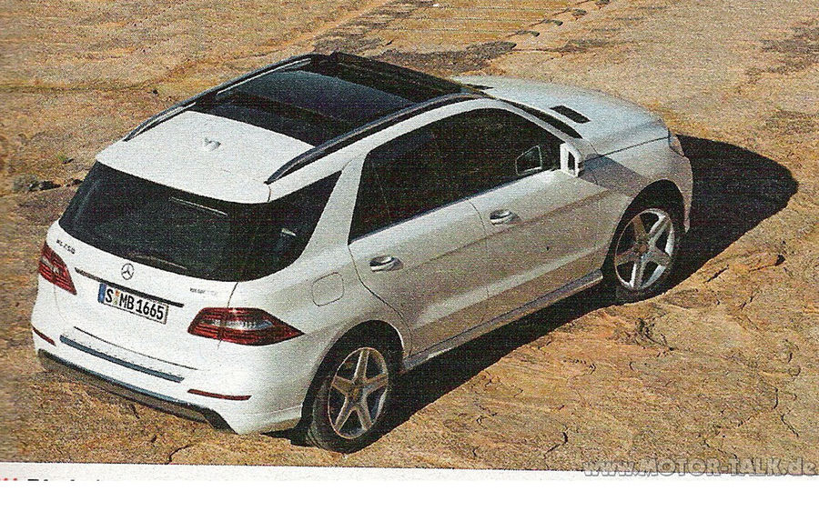 Primele imagini ale viitorului Mercedes-Benz ML - AutoMarket