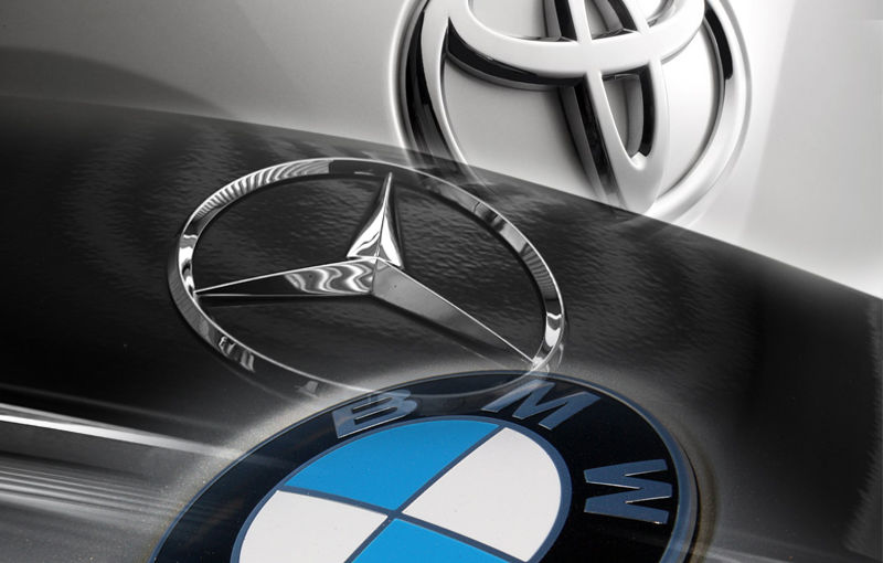 Interbrand: Toyota, Mercedes şi BMW sunt cele mai valoroase branduri ...