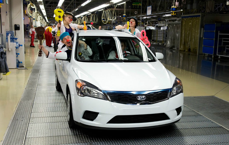 Premieră la Kia: Uzina din Slovacia a atins, pentru prima dată ...