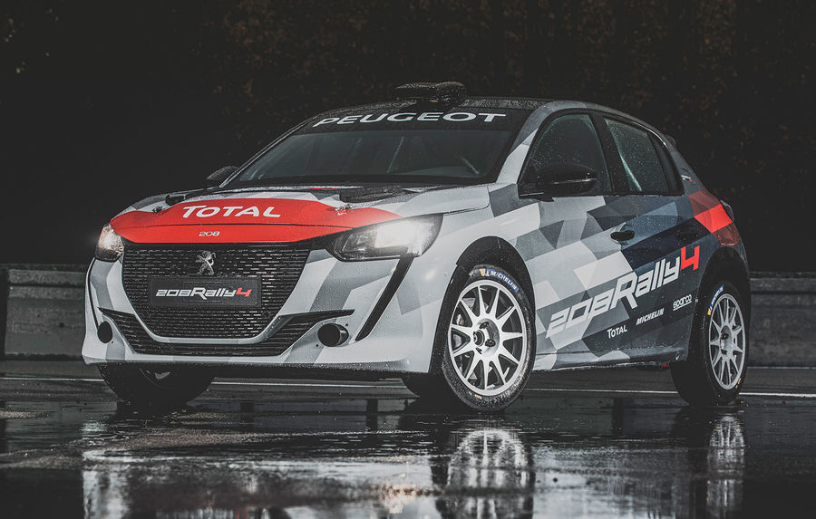 Peugeot a prezentat noul 208 Rally 4: modelul destinat raliurilor oferă ...